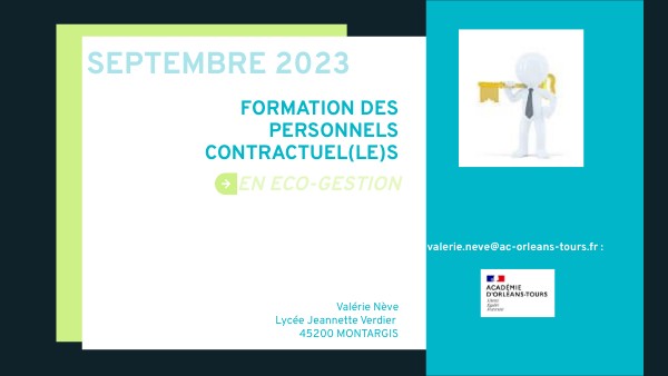 Copie - Formation Contractuels- V Nève | Genially