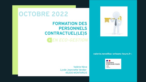 Formation Contractuels- V Nève | Genially