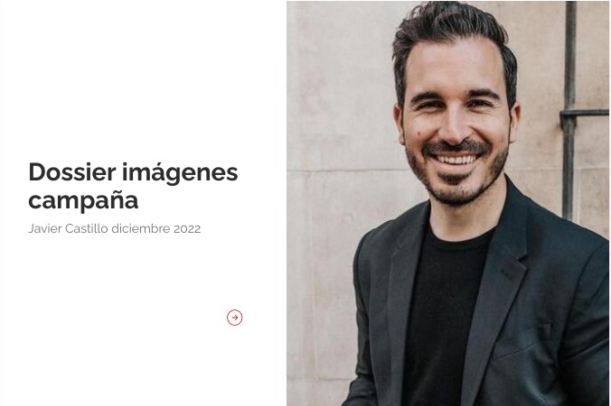 Dossier imágenes Javier Castillo diciembre 2023