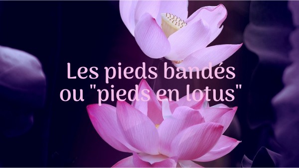 pieds lotus