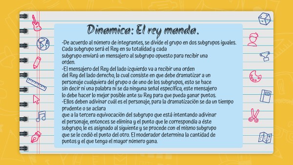 El rey manda | Genially