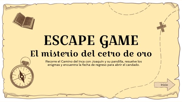 Escape Game: El misterio del cetro de oro