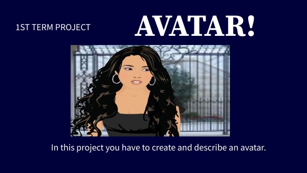 MY AVATAR TALKING ABOUT SCHOOL | Genially