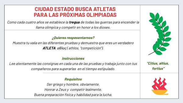 QUIZ JUEGOS OLÍMPICOS