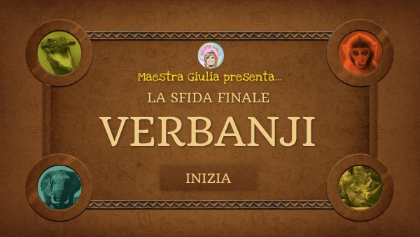 VERBANJI - LA SFIDA FINALE SUI VERBI | Genially