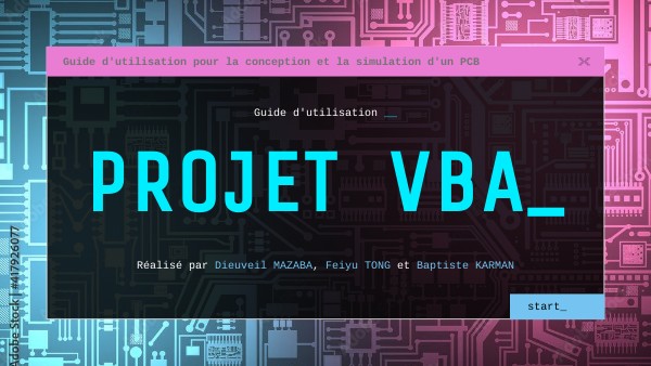 Catia VBA PCB GUIDE | Genially