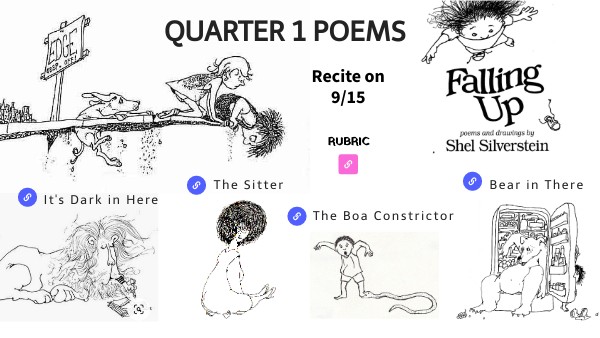 Quarter 1 Poems | Genially