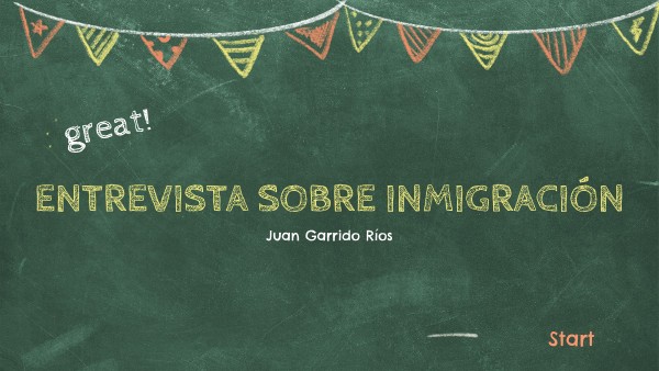 Entrevista sobre inmigración