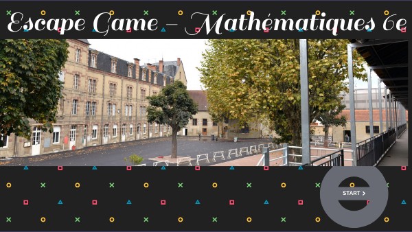 N°1 : Escape game - Mathématiques 6ème | Genially