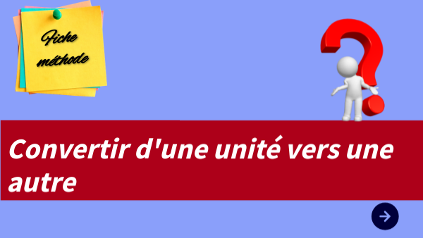 Fiche méthode : conversion | Genially