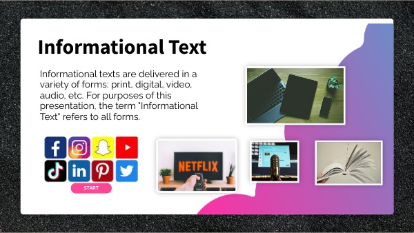 Informational Text 8th grade