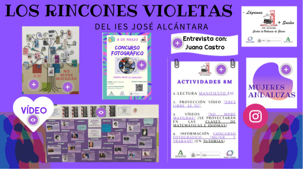 Rincones violetas IES José Alcántara | Genially