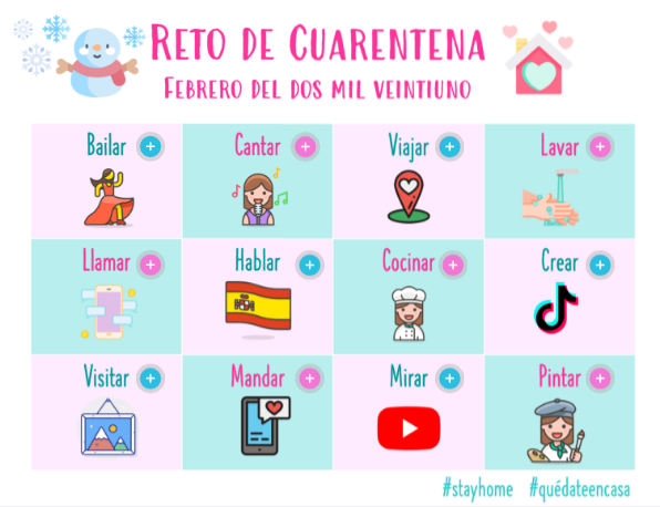 Reto de cuarentena Febrero