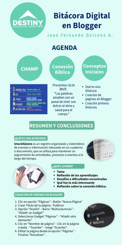 Bitácora Digital Destiny | Genially
