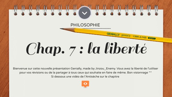 Philo Chap. 7 la liberté | Genially