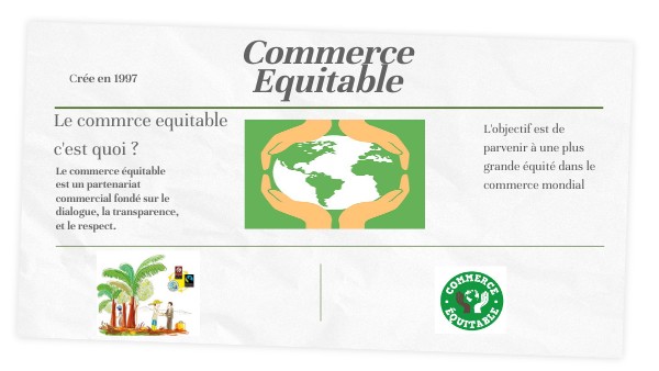 Commerce equitable | Genially