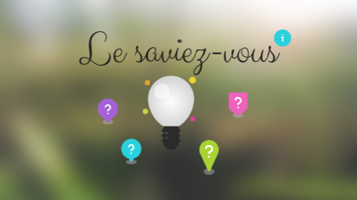 Le saviez vous