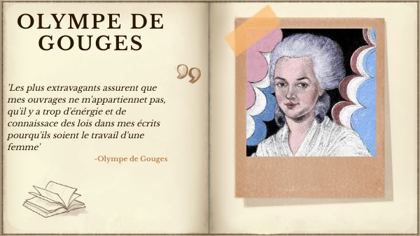 OLYMPE DE GOUGES | Genially