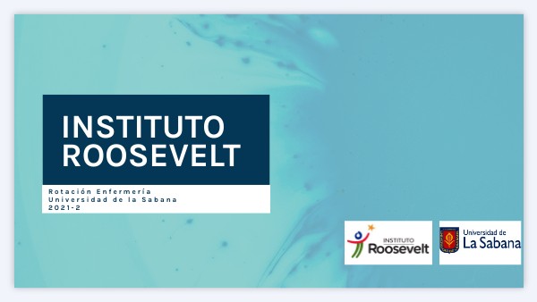 Instituto Roosevelt | Genially