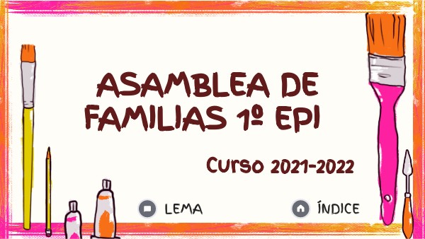 1ª ASAMBLEA FAMILIAS 2020-2021