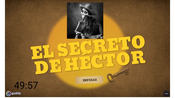 Escape Game 4e - El secreto de Héctor | Genially