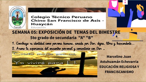 EXPOSICIÓN...BIM 5to Secundaria 5ta semana2021