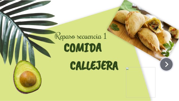 Repaso comida callejera | Genially