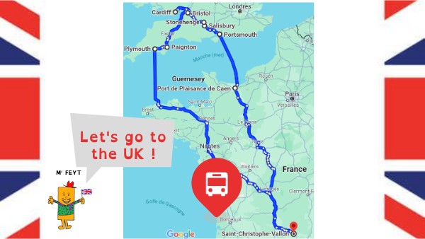 Trip to the UK | Genially