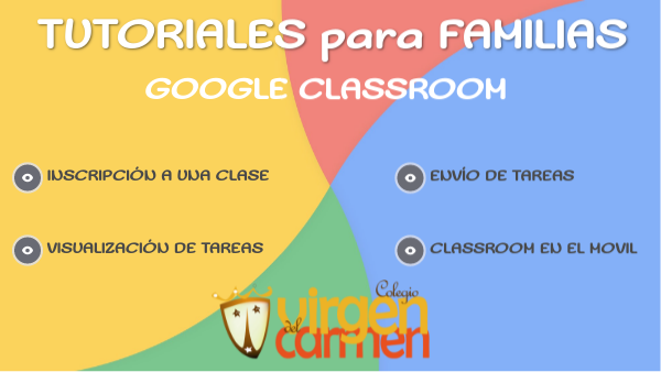 TUTORIALES FAMILIAS GOOGLE CLASSROOM | Genially