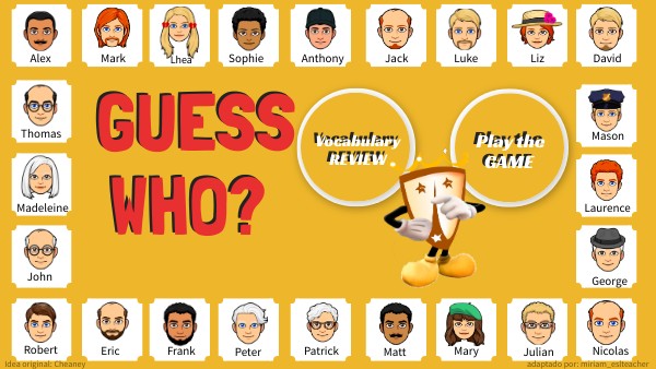 GUESS WHO | Genially