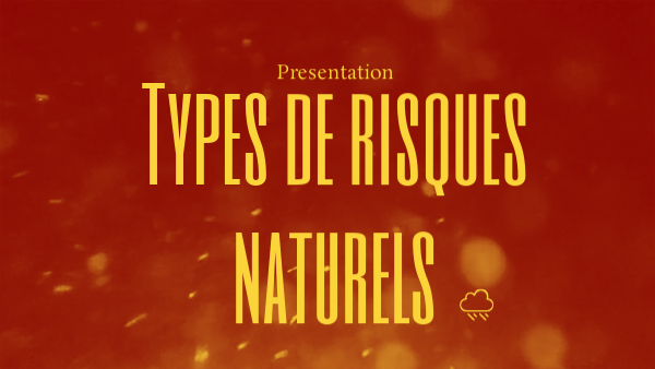 Types de risques | Genially