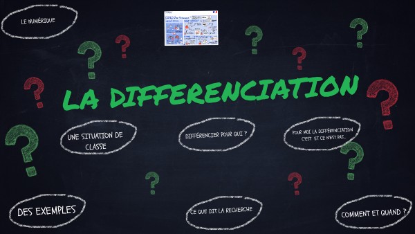 La différenciation