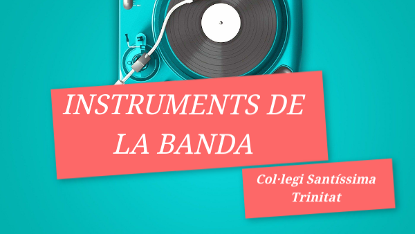 INSTRUMENTS DE LA BANDA