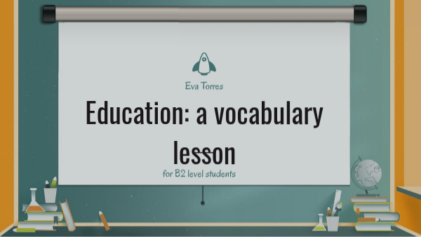idioms and phrasal verbs education b2.2 | Genially