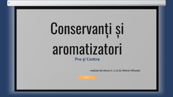 conservanti si aromatizatori | Genially