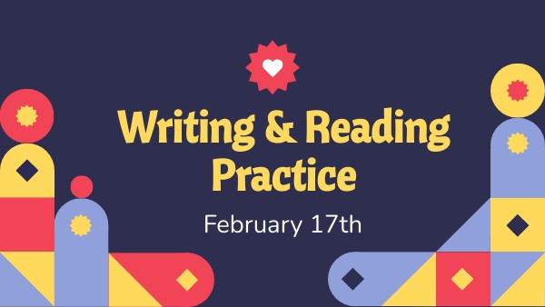 February 17th Writing