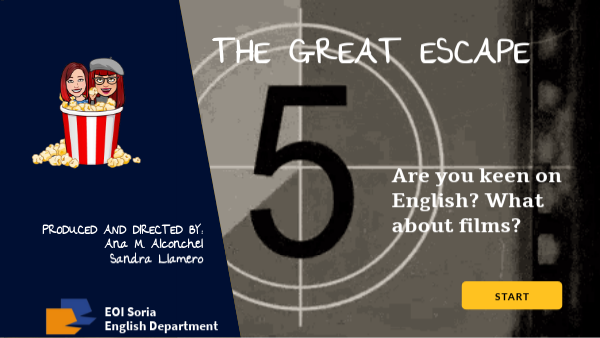 escape room - English 2021 - EOI Soria | Genially