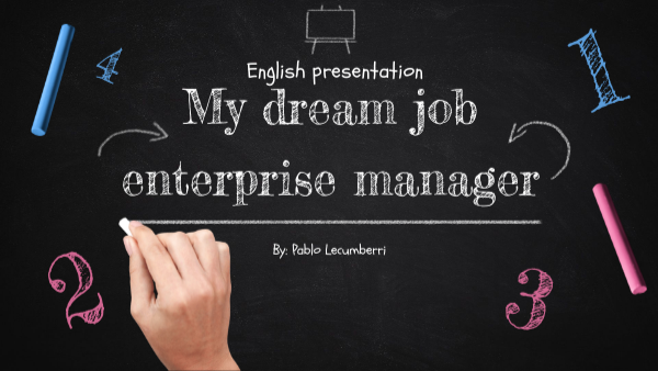 My dream job | Genially