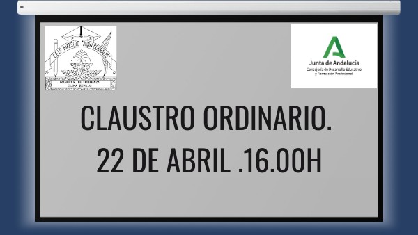 CLAUSTRO 22/04/2024