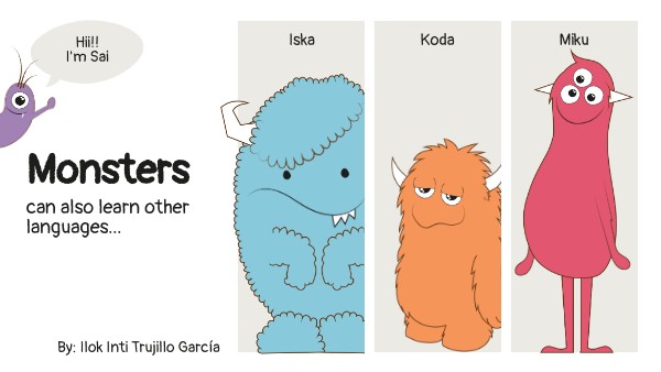 COMIC - Monster can also learn other languages
