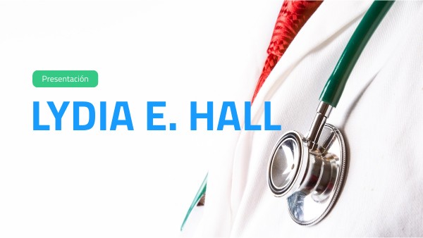 PRESENTACIÓN LYDIA HALL | Genially