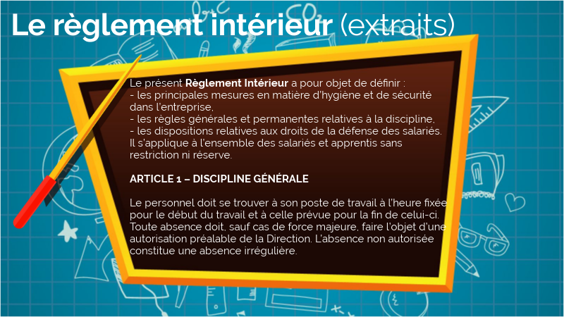 Règlement intérieur | Genially