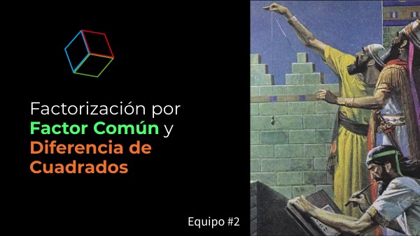 Factorización por Factor Común y Diferencia de Cuadrados | Genially