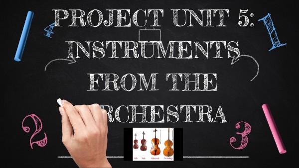 Project INSTRUMENTS FROM THE ORCHESTRA | Genially
