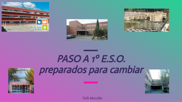 PASO A SECUNDARIA | Genially