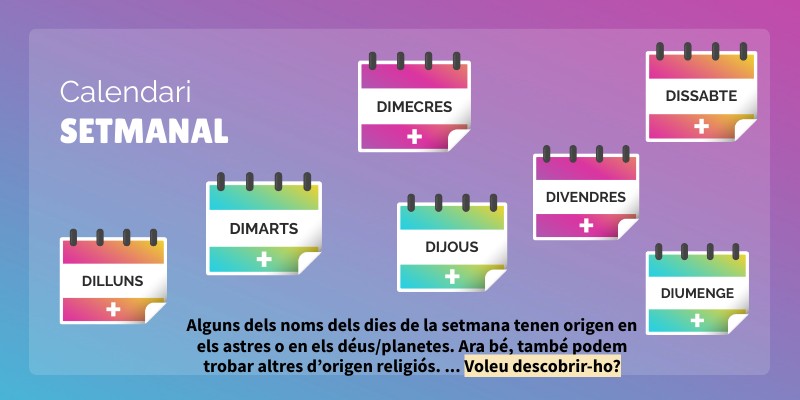 Nom dels dies de la setmana | Genially