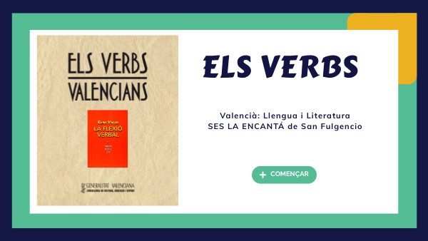 ELS VERBS | Genially