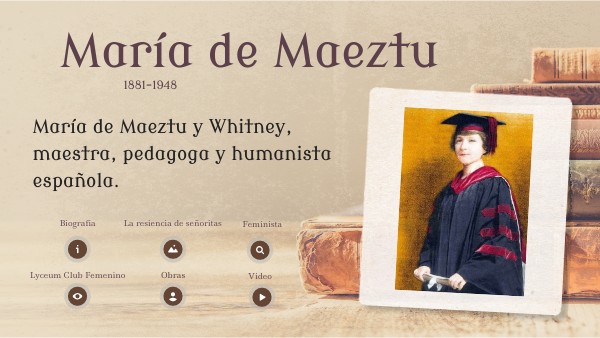 Maria de Maetzu | Genially