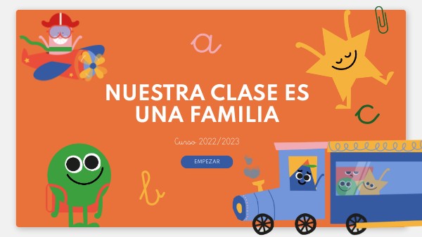 NUESTRA CLASE ES UNA FAMILIA