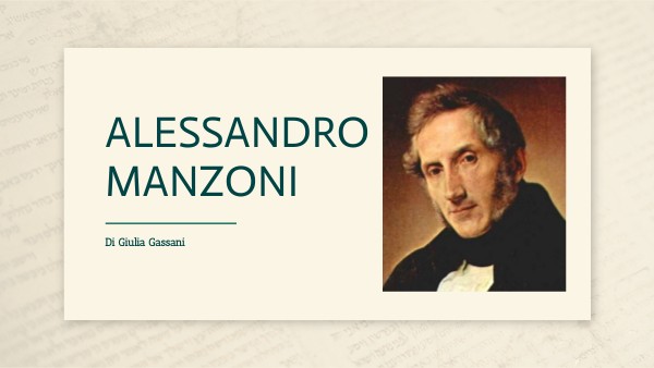 Alessandro Manzoni